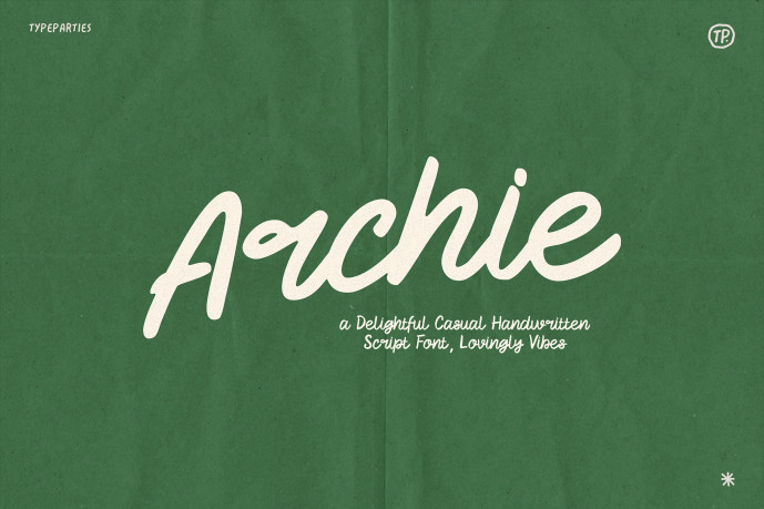 Archie Script Font - Free Font