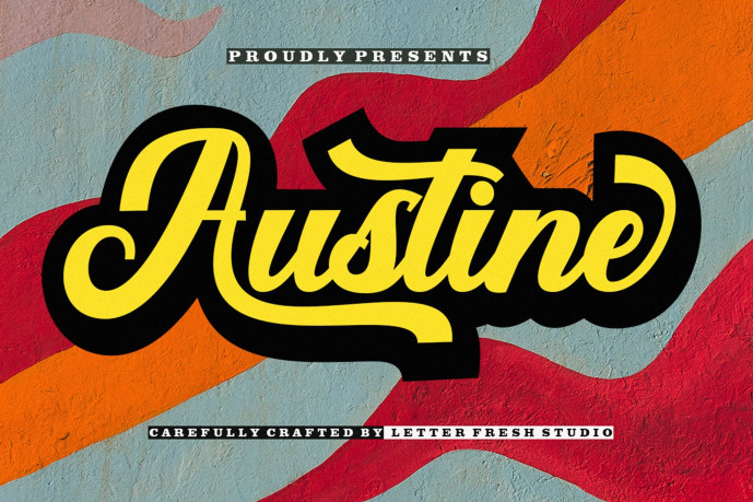 Austine Script Font - Free Font