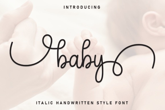 Baby Handwriting Font - Free Font