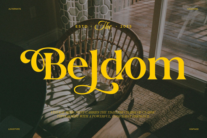 Beldom Font - Free Font