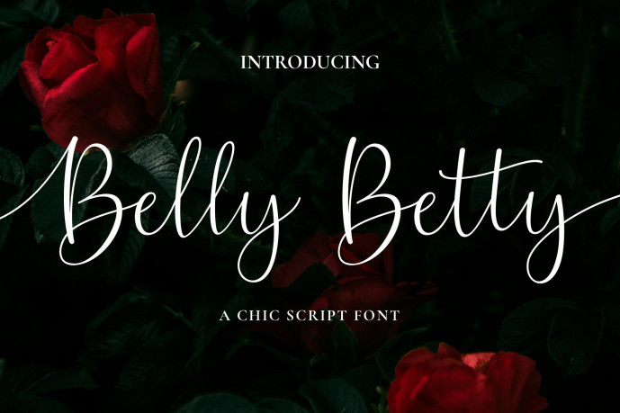 Belly Betty Script Font - Free Font