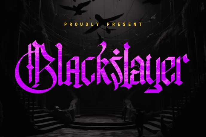 Blackslayer – Gothic Blackletter Font - Free Font