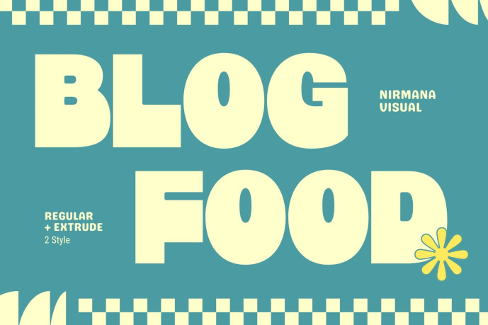 Blog Food Sans Serif Font - Free Font