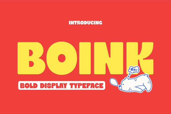 Boink Font - Free Font