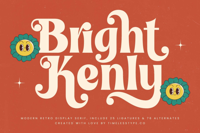 Bright Kenly Font - Free Font