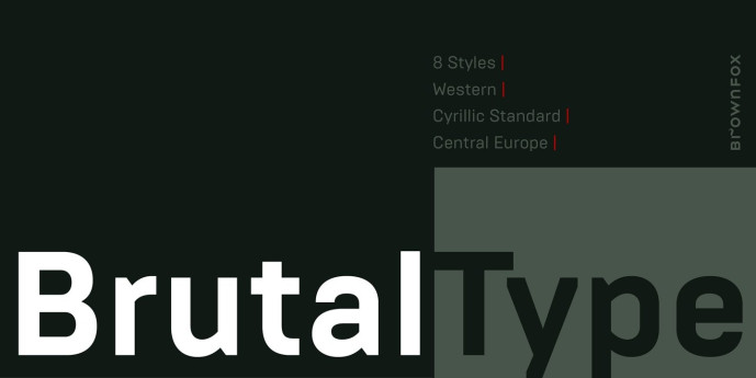 Brutal Type Font Family - Free Font