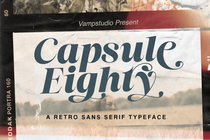 Capsule Eighty Font - Free Font