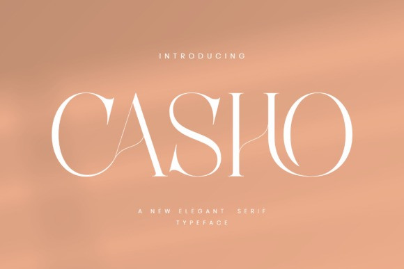 Casho Font - Free Font