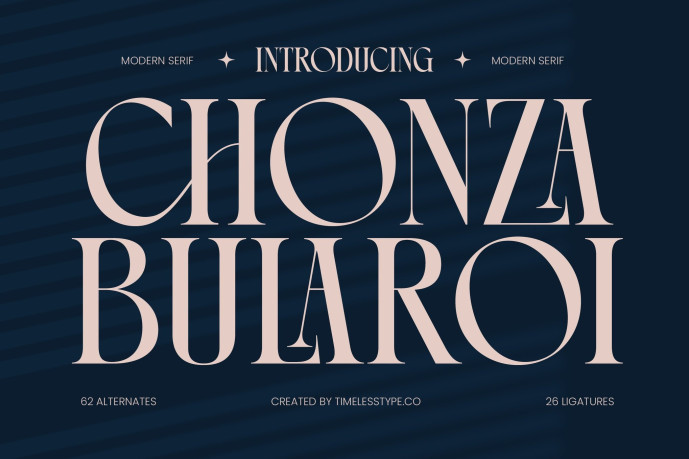 Chonza Bularoi Font - Free Font