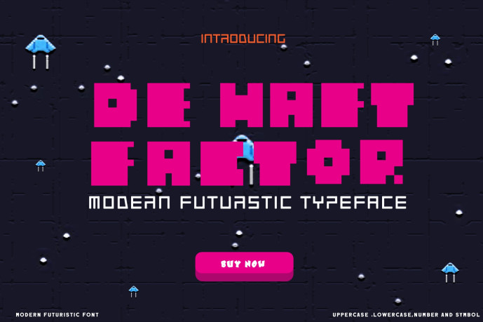 De Haft Factor Font - Free Font