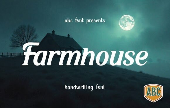 Farmhouse Script Font - Free Font