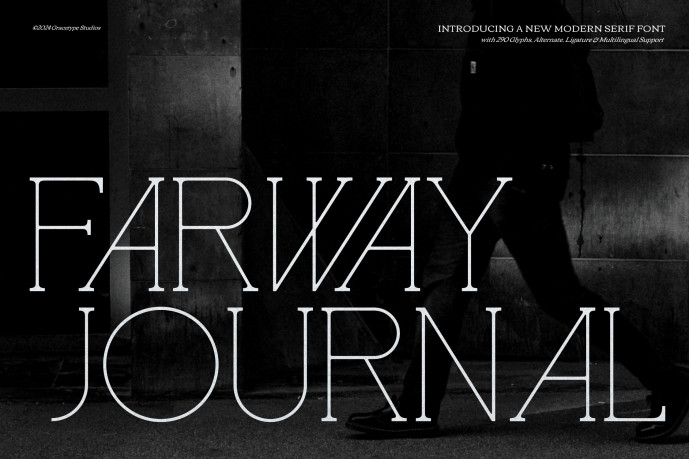 Farway Journal Font - Free Font