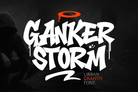 Ganker Storm Font - Free Font