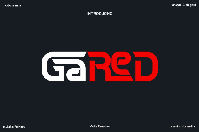 Gared Font - Free Font