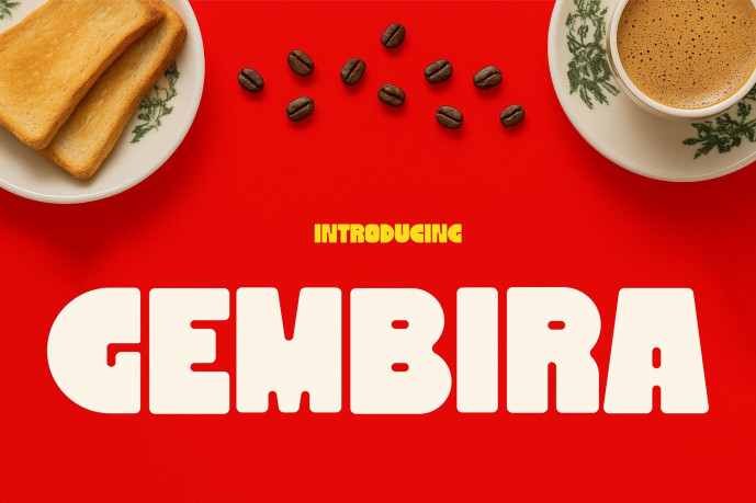 Gembira Font - Free Font