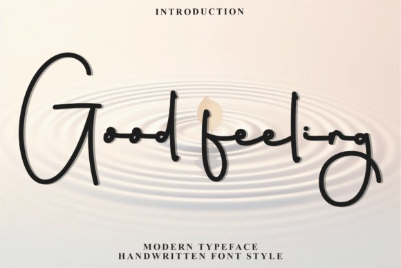 Good Feeling Typeface - Free Font