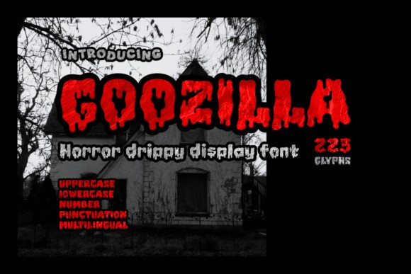 Goozilla Font - Free Font