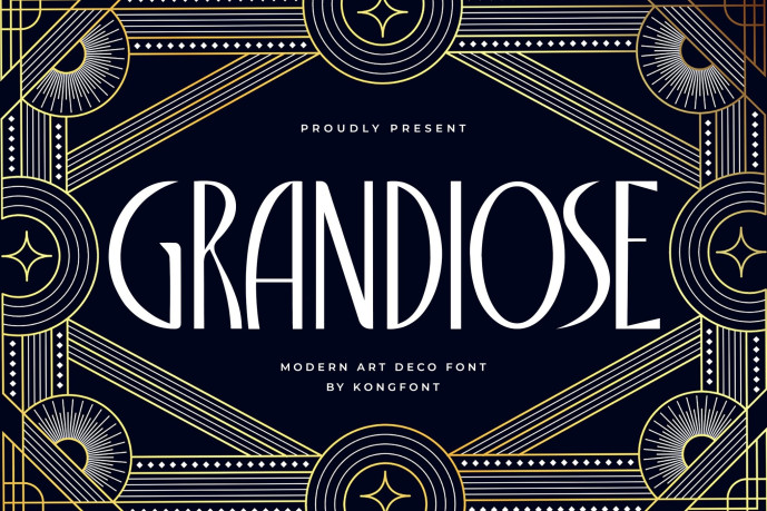 Grandiose Typeface - Free Font