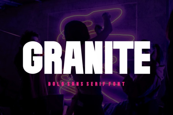 Granite Sans Serif Font - Free Font