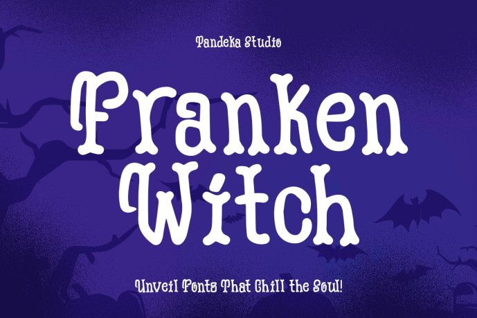 Franken Witch Halloween Fun Font - Free Font