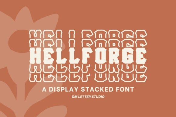 Hell Forge Stacked Font - Free Font