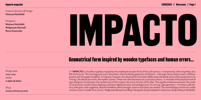 Impacto Font - Free Font