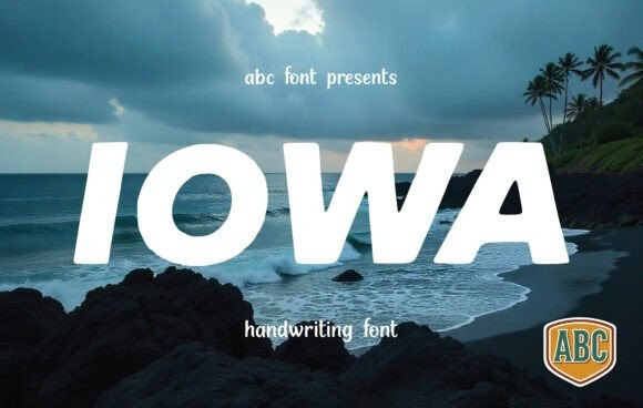 Iowa Font - Free Font