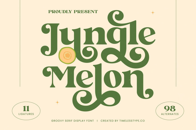 Jungle Melon Font - Free Font