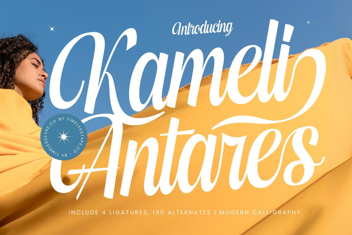 Kameli Antares Font - Free Font