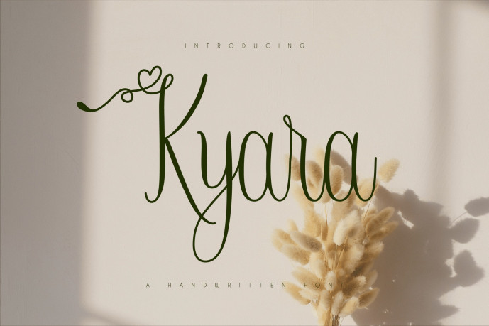 Kyara - A Handwritten Font - Free Font