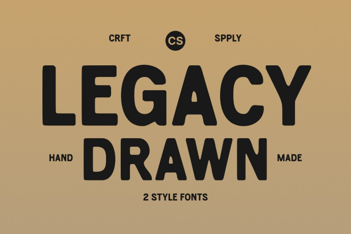 Legacy Drawn Font - Free Font