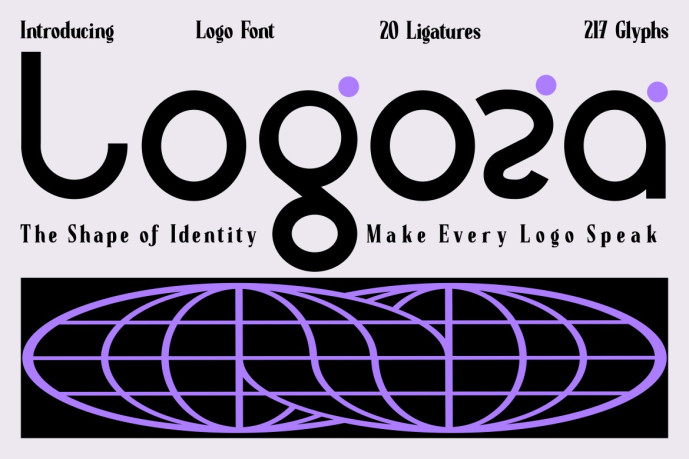 Logoza Logo Font - Free Font