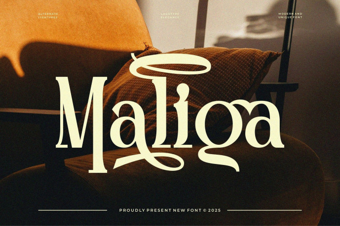 Maliga Font - Free Font