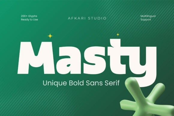 Masty Font - Free Font