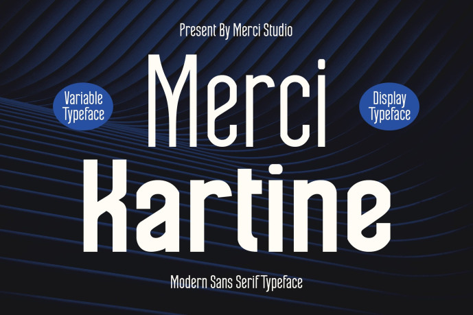 Merci Kartine Font Family - Free Font