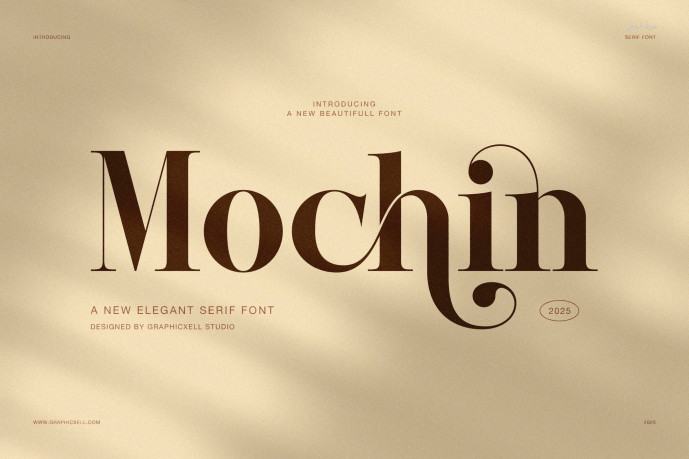Mochin Elegant Serif Font - Free Font