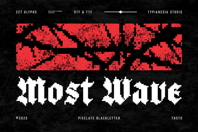 Most Wave Font - Free Font