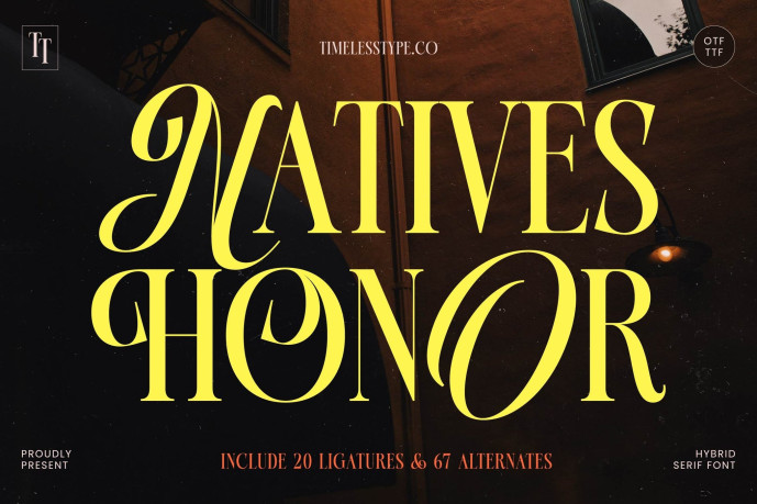 Natives Honor Font - Free Font