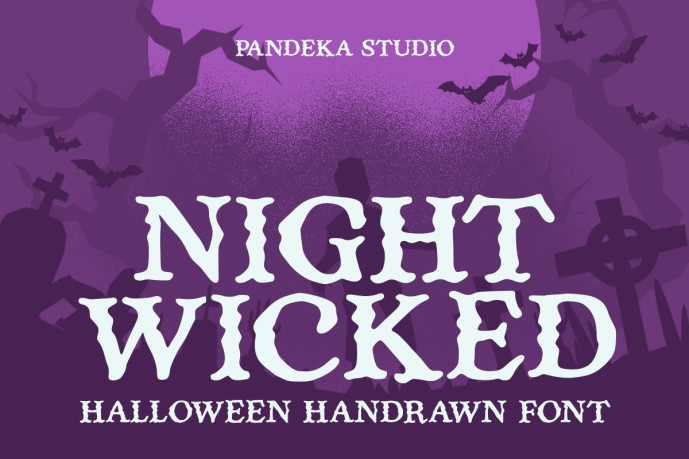 Night Wicked Display Font - Free Font