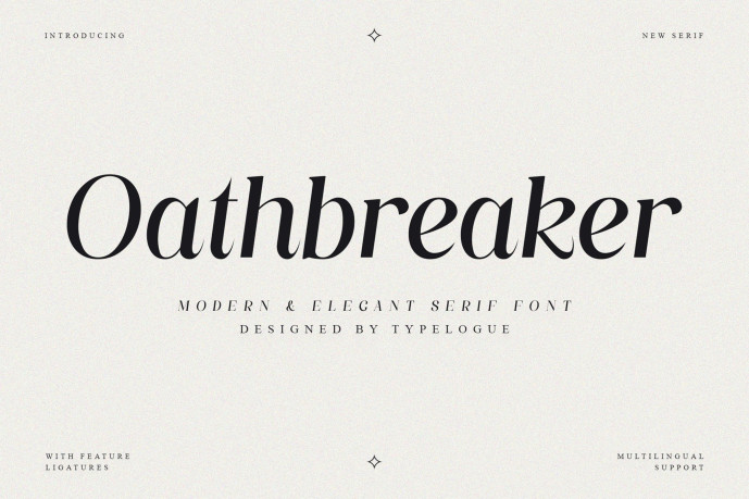 Oathbreaker Font - Free Font