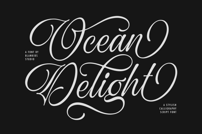 Ocean Delight Font - Free Font
