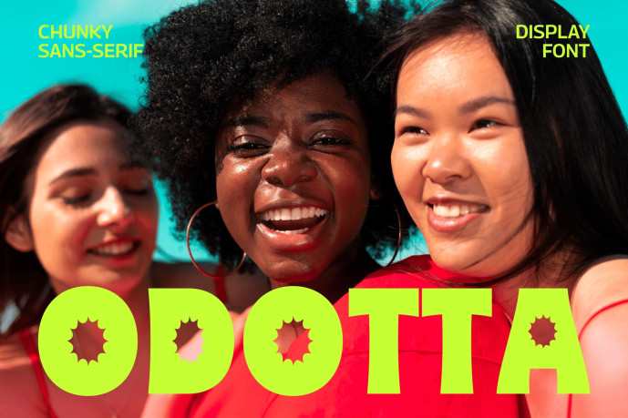 Odotta - Chunky Sans Serif Font - Free Font