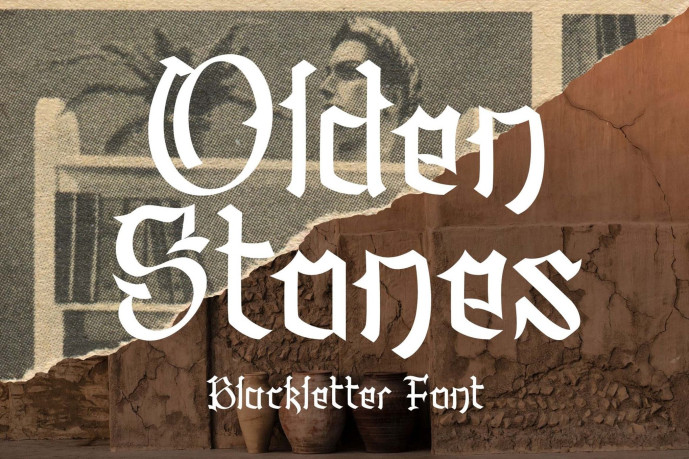 Olden Stones Font - Free Font