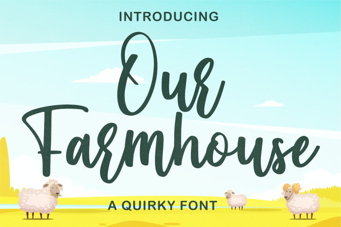 Our Farmhouse Script Font - Free Font