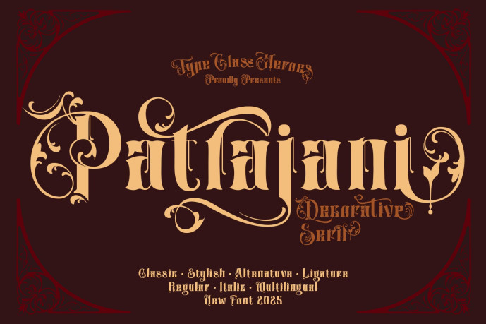 Patrajani Font - Free Font