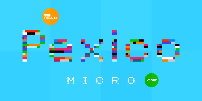 Pexico Micro Font Family - Free Font