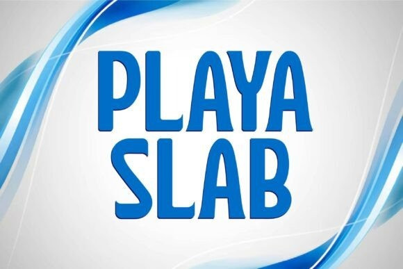 Playa Slab Font - Free Font