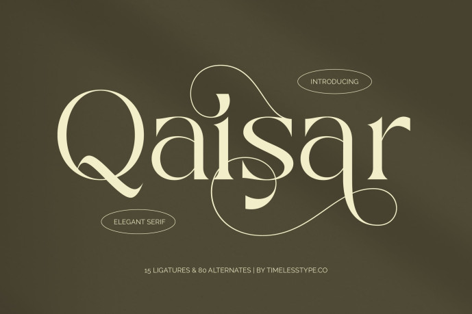 Qaisar Font - Free Font