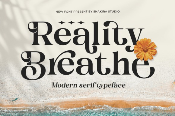 Reality Breathe Font - Free Font