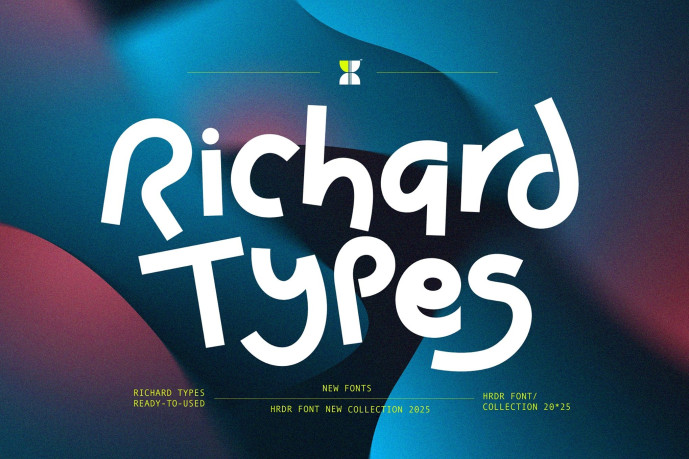 Richard Types Font - Free Font
